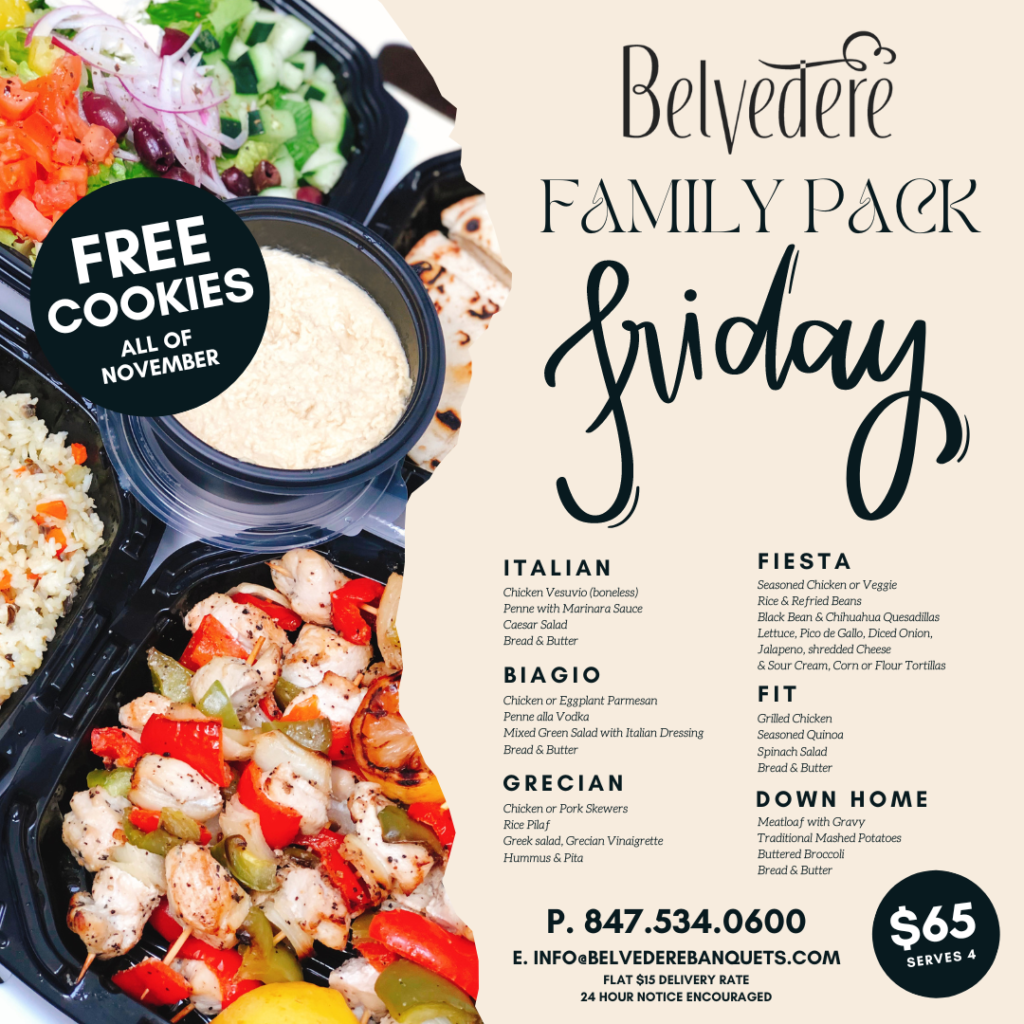 Catering Menus | Belvedere Events & Banquets